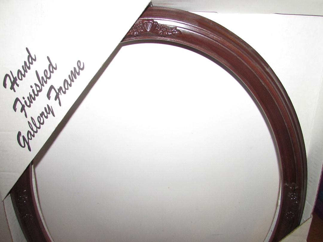Vintage 11x14'' Brown Gallery Oval Picture Frame Brand New #452 - Etsy
