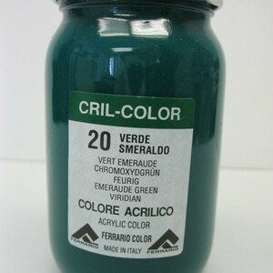 Professional Artist Quality Acrylic 280ml Ferrario CRIL-COLOR -made in ...