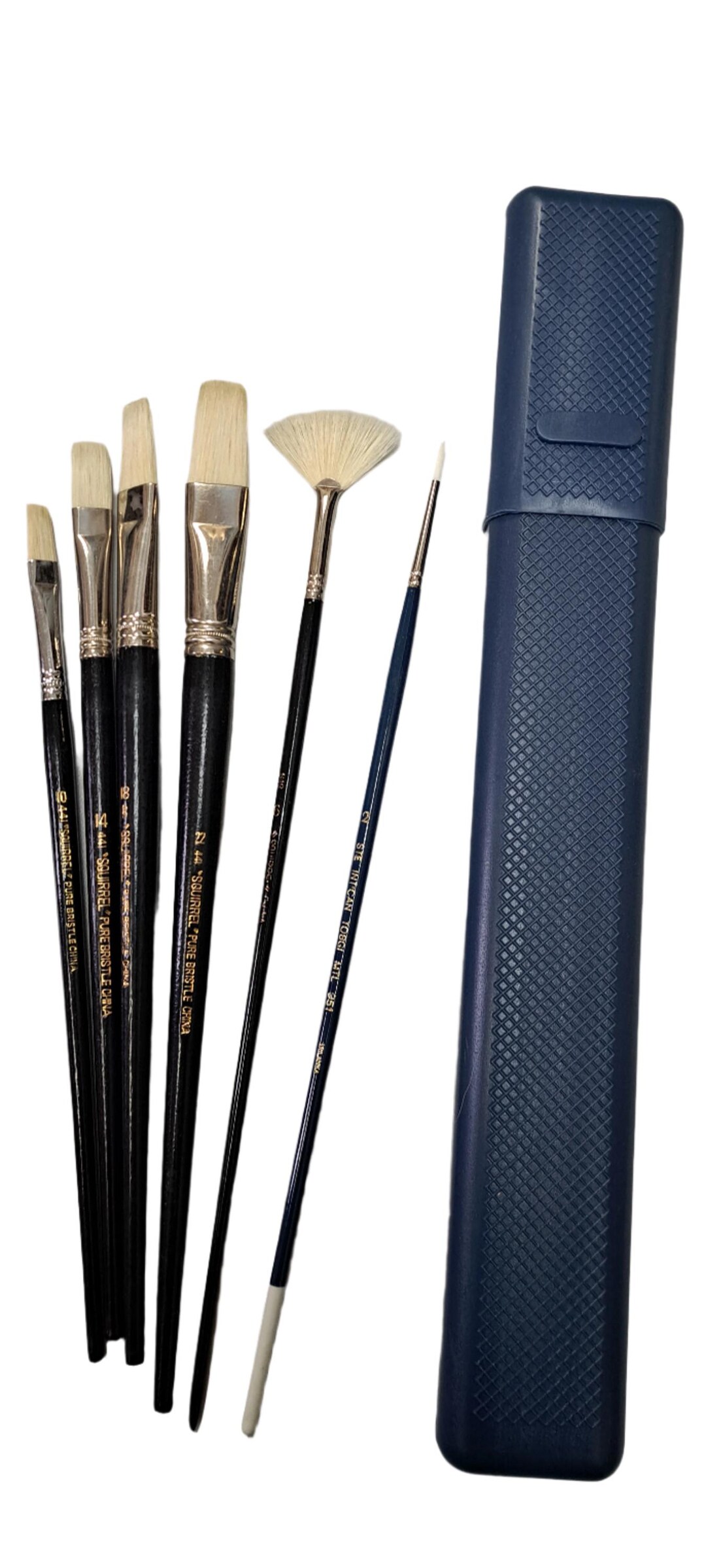 Set of 6 Pcs Artist Brushes for Oil and Acrylic Plus Brush Case - Etsy