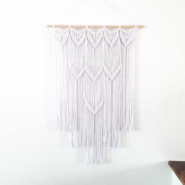 White Macrame - Etsy
