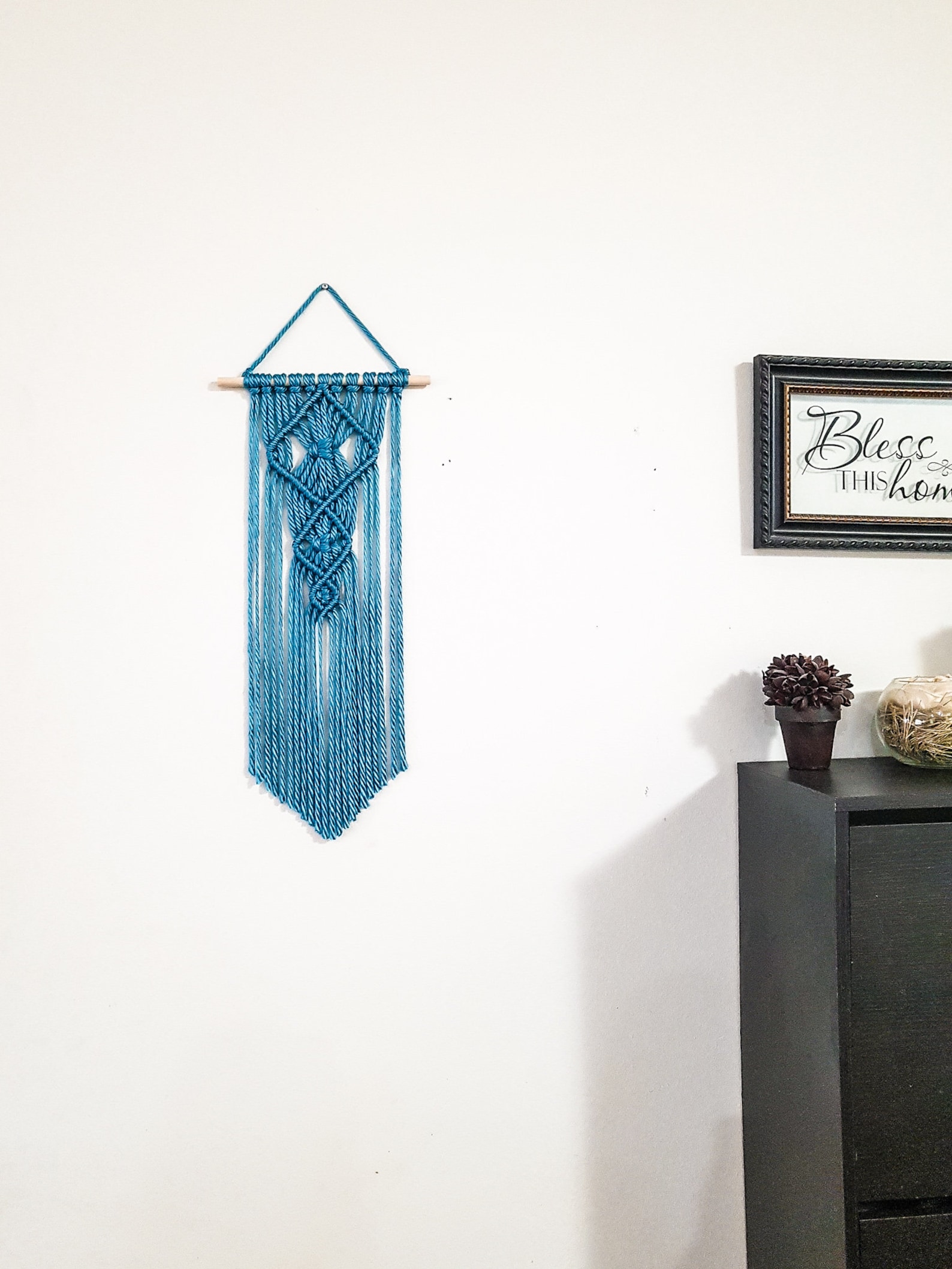 Small Macrame Wall Hanging Macrame Wall Art Woven Wall - Etsy