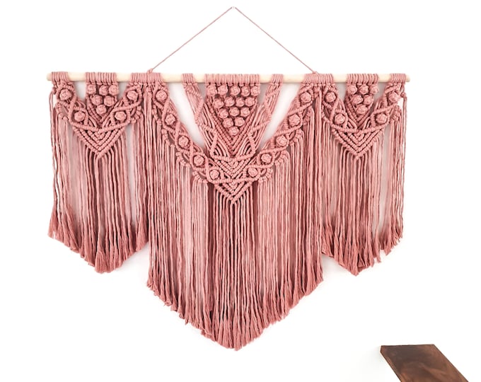Extra Large Handmade Macrame Wall Hanging // Handmade in United States ...
