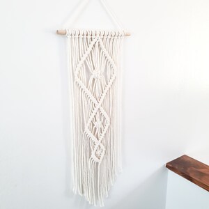 Small Handmade Macrame Wall Hanging Available in Many Colors, Handmade ...