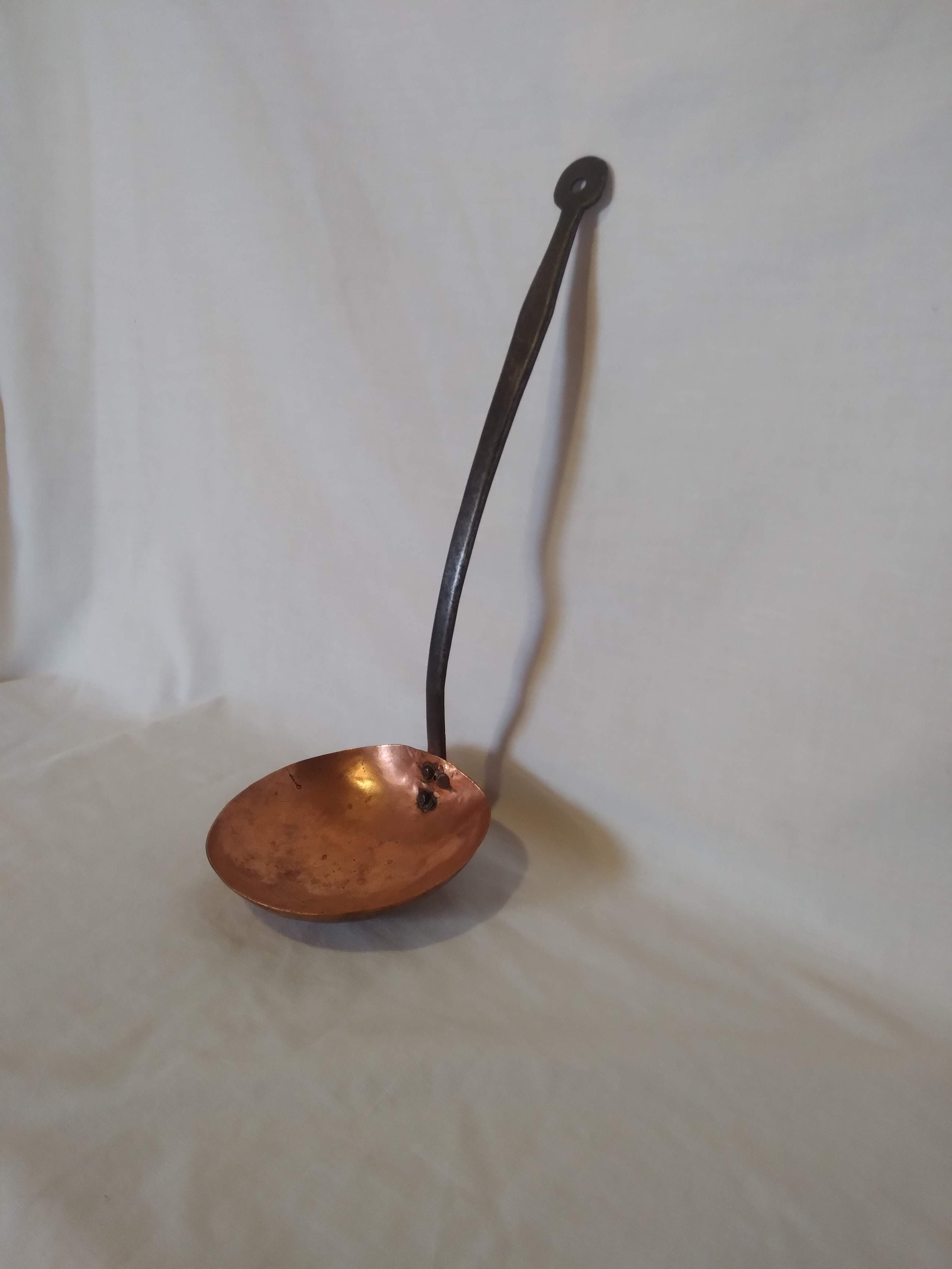 Large Primitive Copper Ladle/water Dipper - Etsy