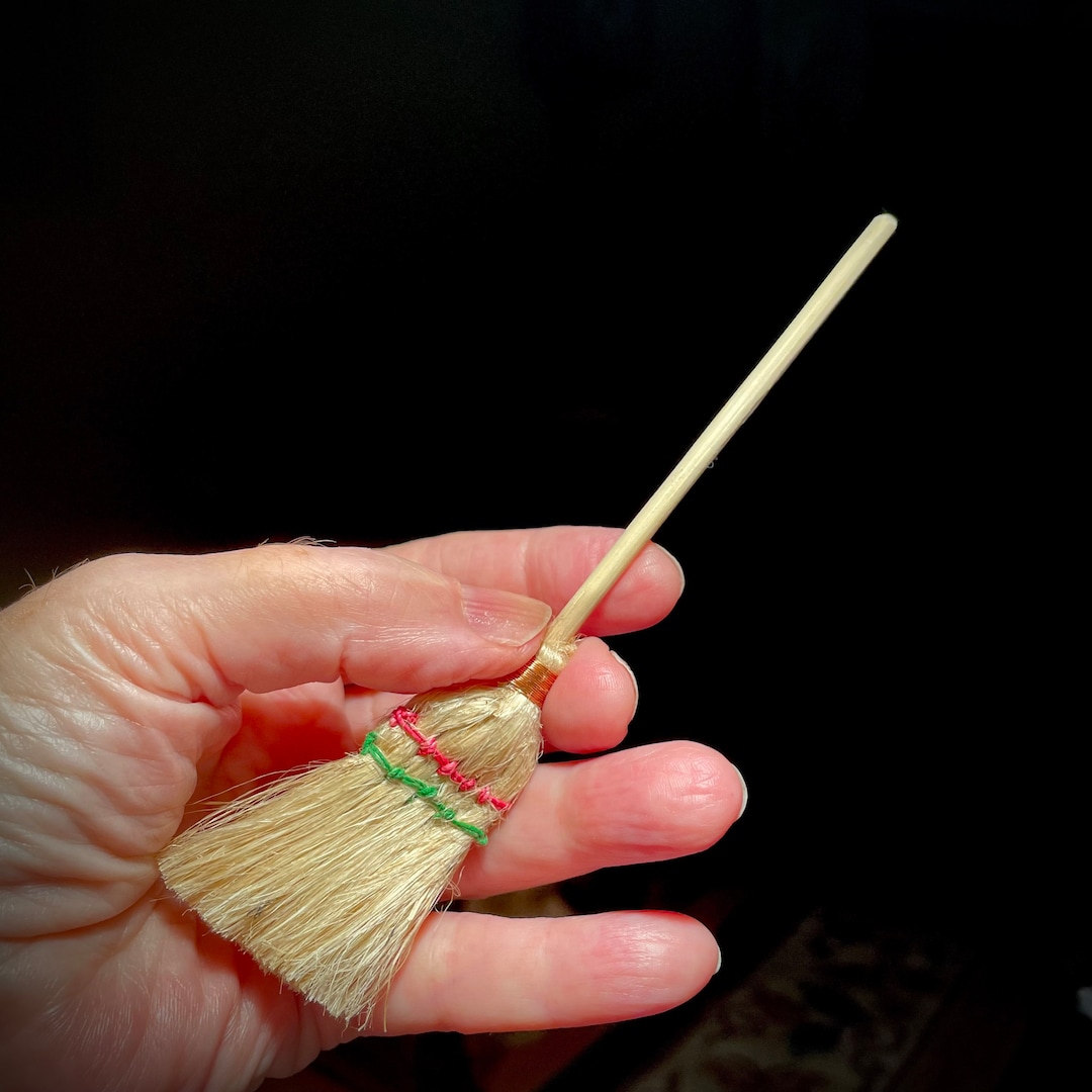Miniature Broom for Dollhouse - Etsy