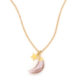 New Moon Necklace | Gold - Etsy