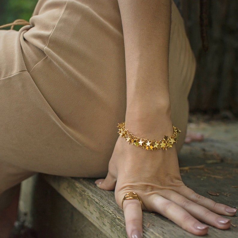 Stardust Bracelet | Gold - Etsy