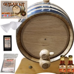 Outlaw Kit Make Your Own Kentucky Bourbon Whiskey, Natural Oak With ...