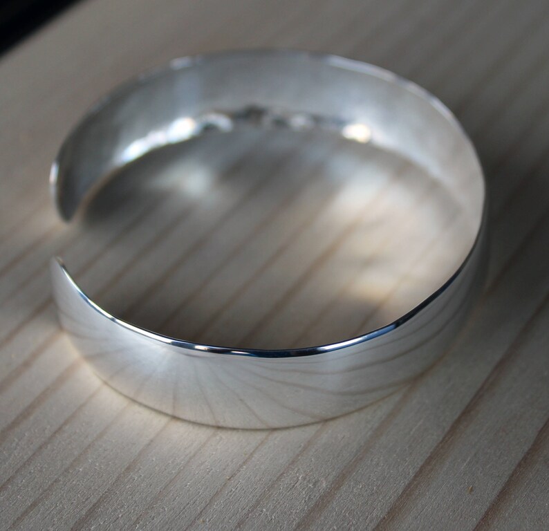 Silver 999 Bangle-silver Bracelet-wide Silver Bracelet-silver Cuff ...