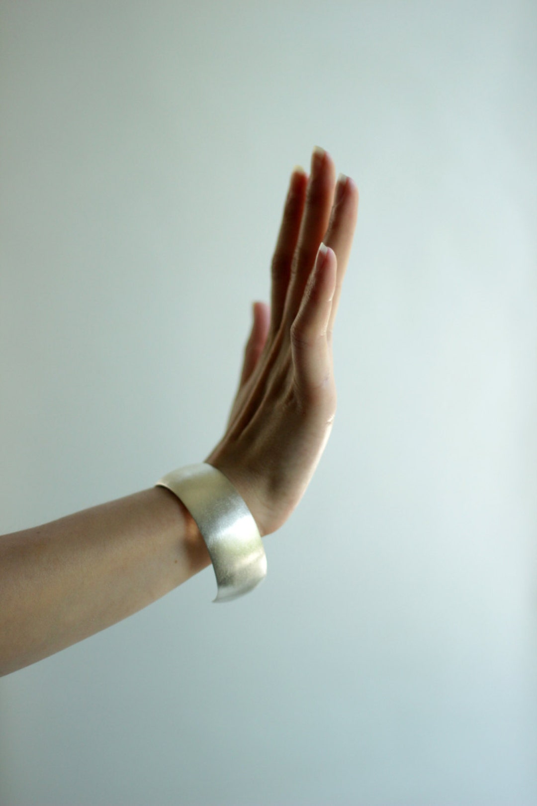 Silver Bracelet-wide Silver Cuff-wide Silver Bracelet Cuff-hammered ...