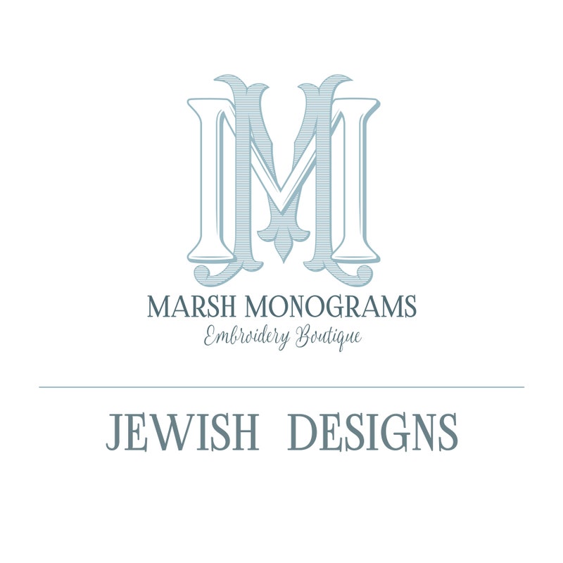 Jewish Embroidery Designs - Etsy