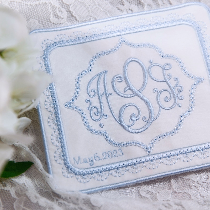 Embroidery Monogram Frames - Etsy