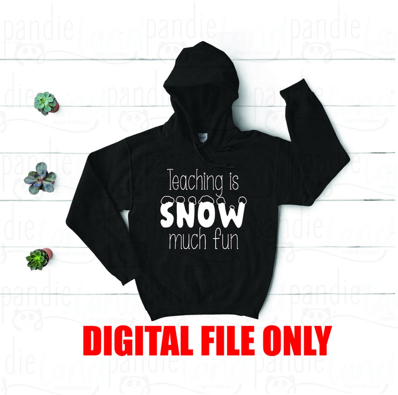 Teaching is Snow Much Fun SVG/JPEG/PNG digital Files Only - Etsy