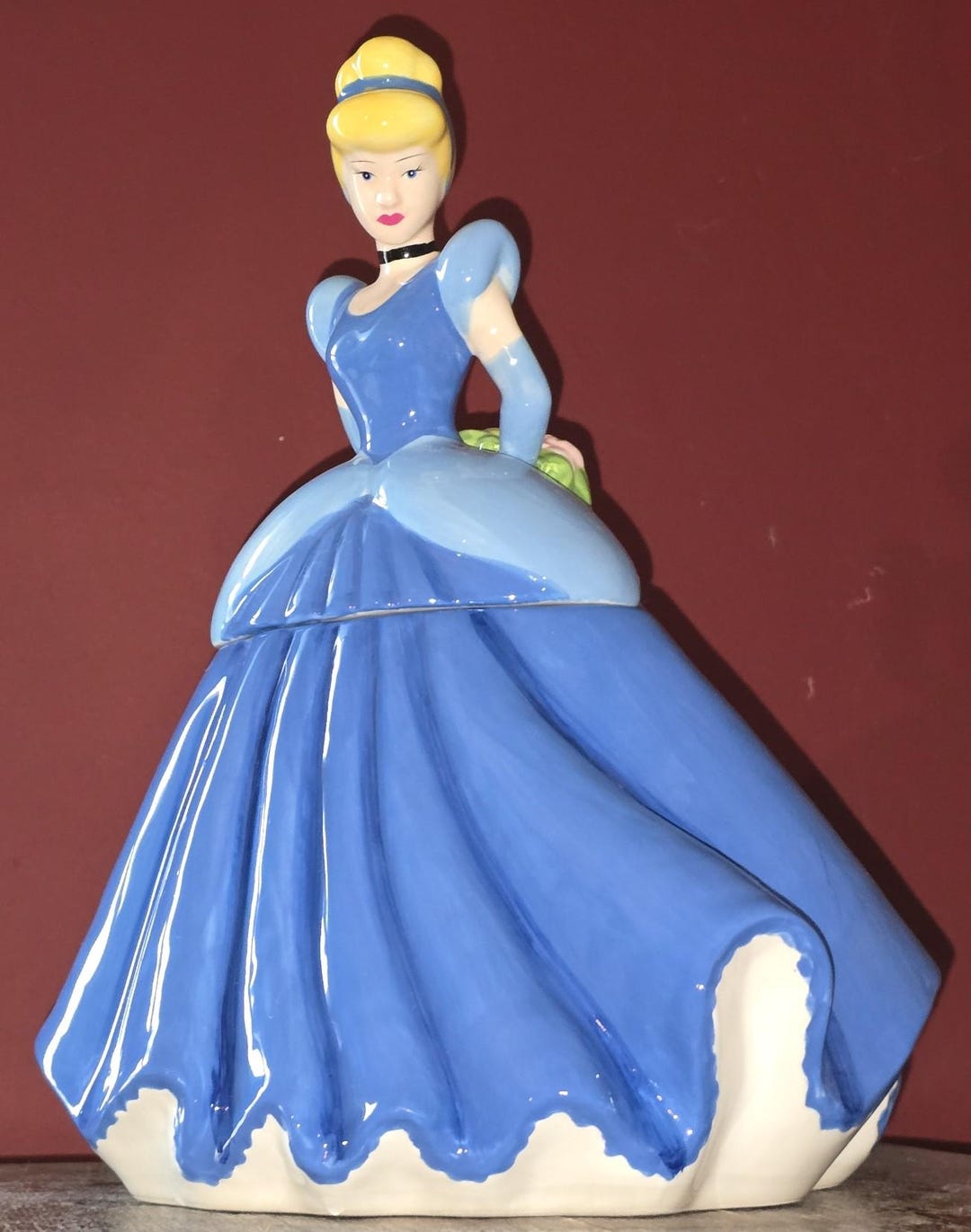 Vintage Retro Rare Cinderella Cookie Jar - Disney Collectible FREE ...