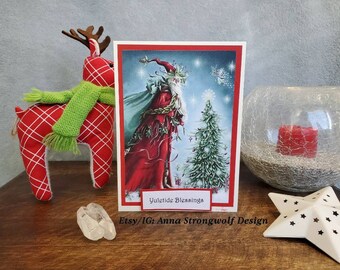 Yule Greeting Card - Etsy