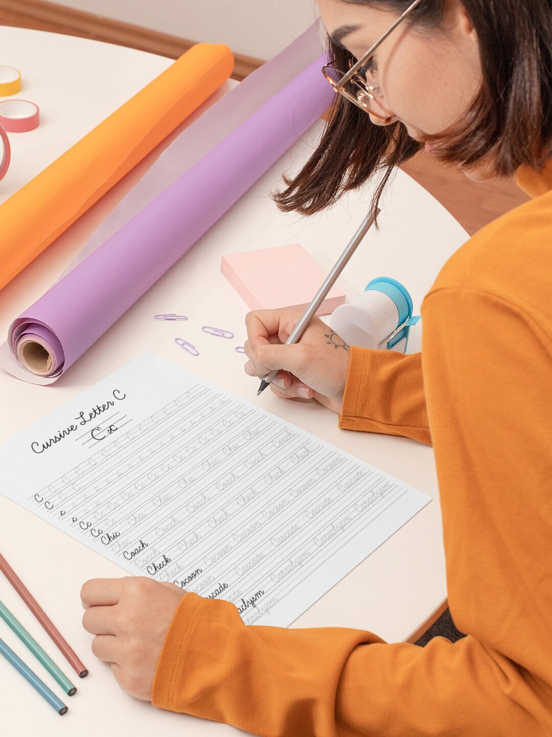 Intermediate Cursive Handwriting Practice Workbook - Etsy