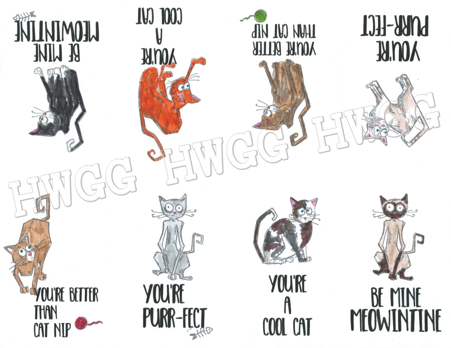 Printable Lunchbox Notes Cat Lunchbox Notes, Back to School Lunchbox ...