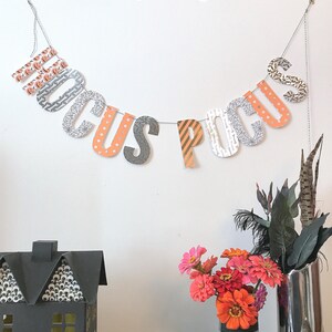 Hocus Pocus Party Banner - Happy Halloween Party Banner, Halloween DIY ...