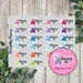 Essential Oil Cap Stickers - Single Oils, Young Living Blends/specialty ...