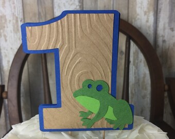Frog cake topper | Etsy