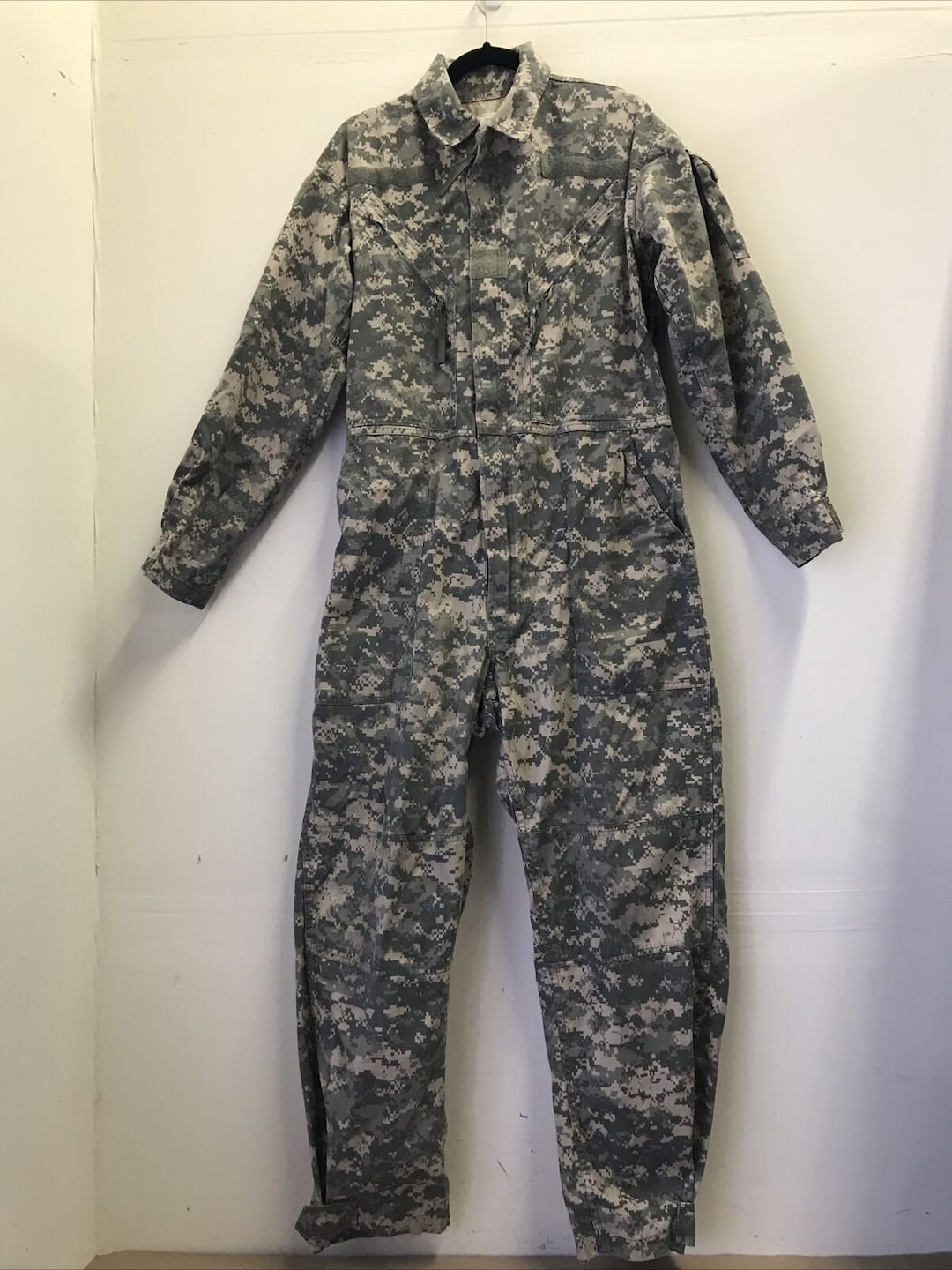 Vintage New US Army Military Mechanics Overalls Coveralls ACU Ucp Type ...