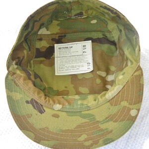 US Military Issue Multicam Field Cap W/cat Eyes--ocp Camouflage Patrol ...