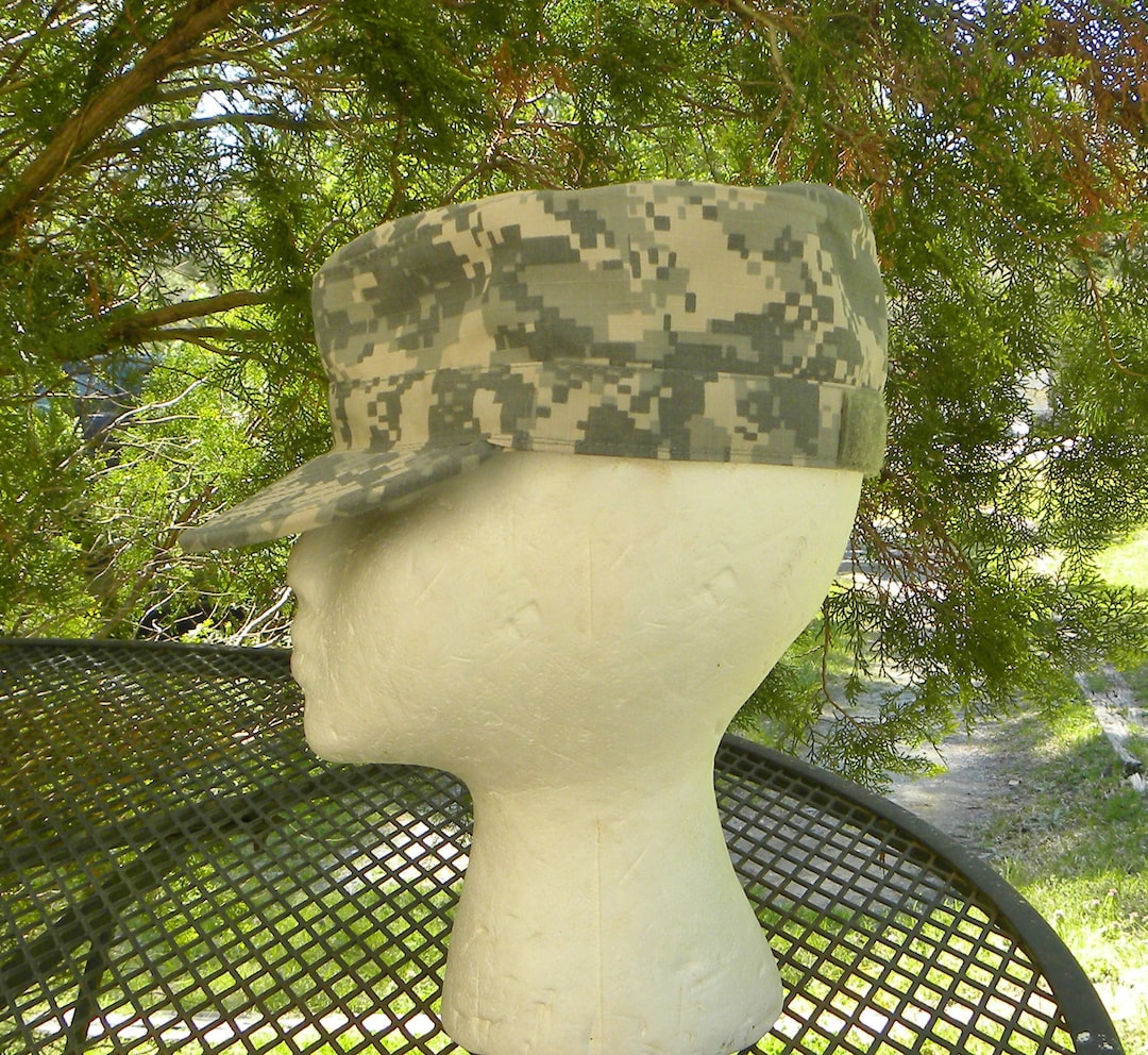 Nos US Military Issue ACU Digital Camouflage Patrol Cap -- UCP Hat ...