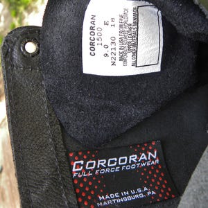 Vintage CORCORAN USA Military JUMP Boots Paratroopers Cap Toe 12 Eye ...