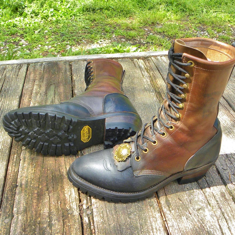 Logger Boots - Etsy