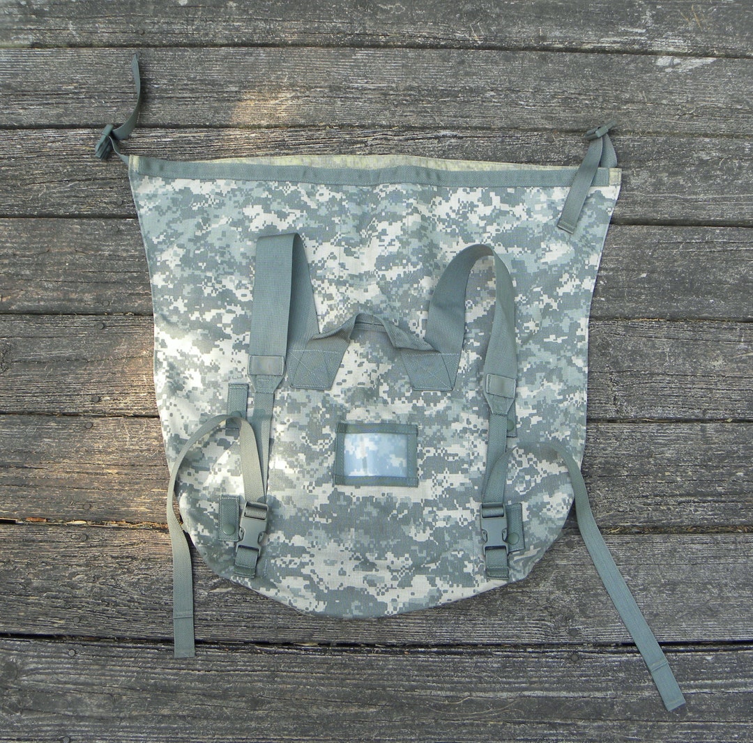 Vintage US Military Issue Digital CAMOUFLAGE JSLIST Back Pack canvas ...