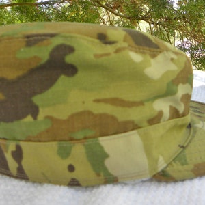 US Military Issue Multicam Field Cap W/cat Eyes--ocp Camouflage Patrol ...
