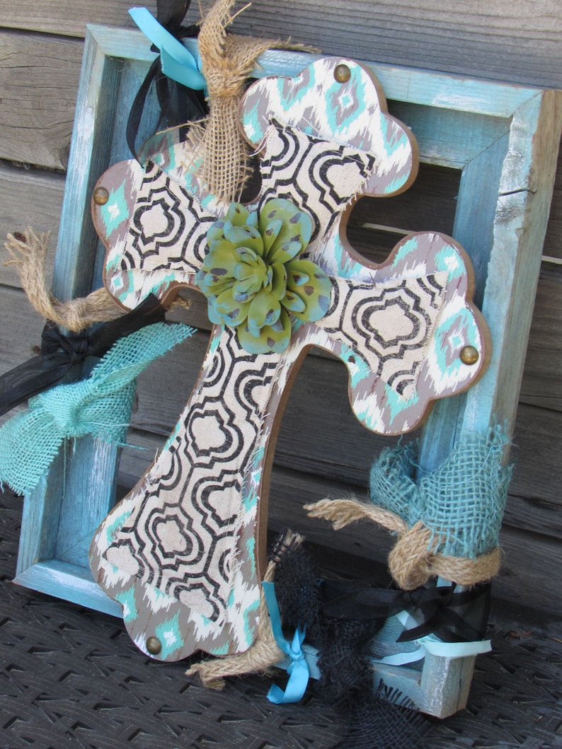 Cross Wall Art Cross Frame Wall Art Cross Frame Wall Decor - Etsy