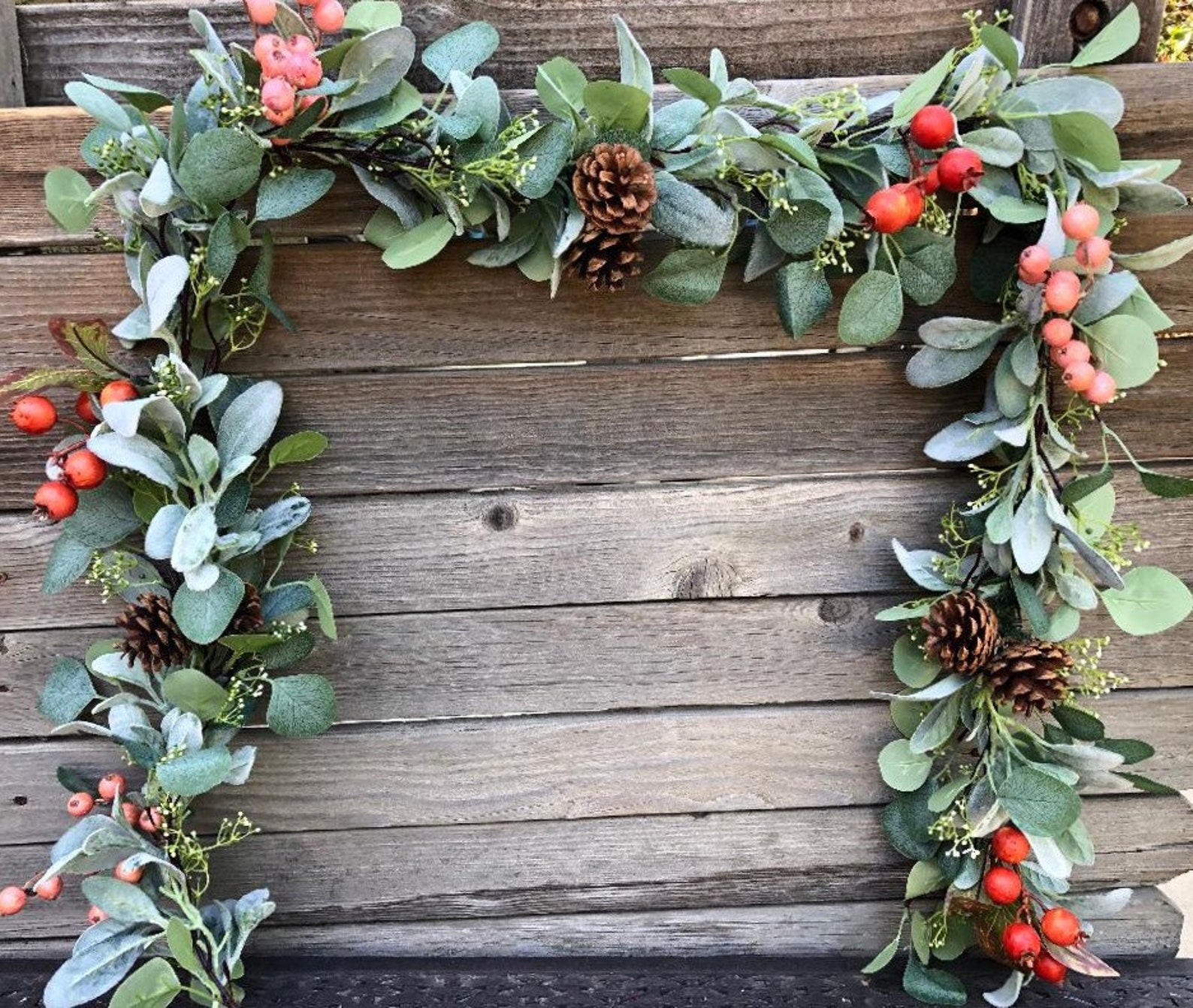 Fall Greenery Garland Fall Table Decor Thanksgiving Centerpiece Fall ...