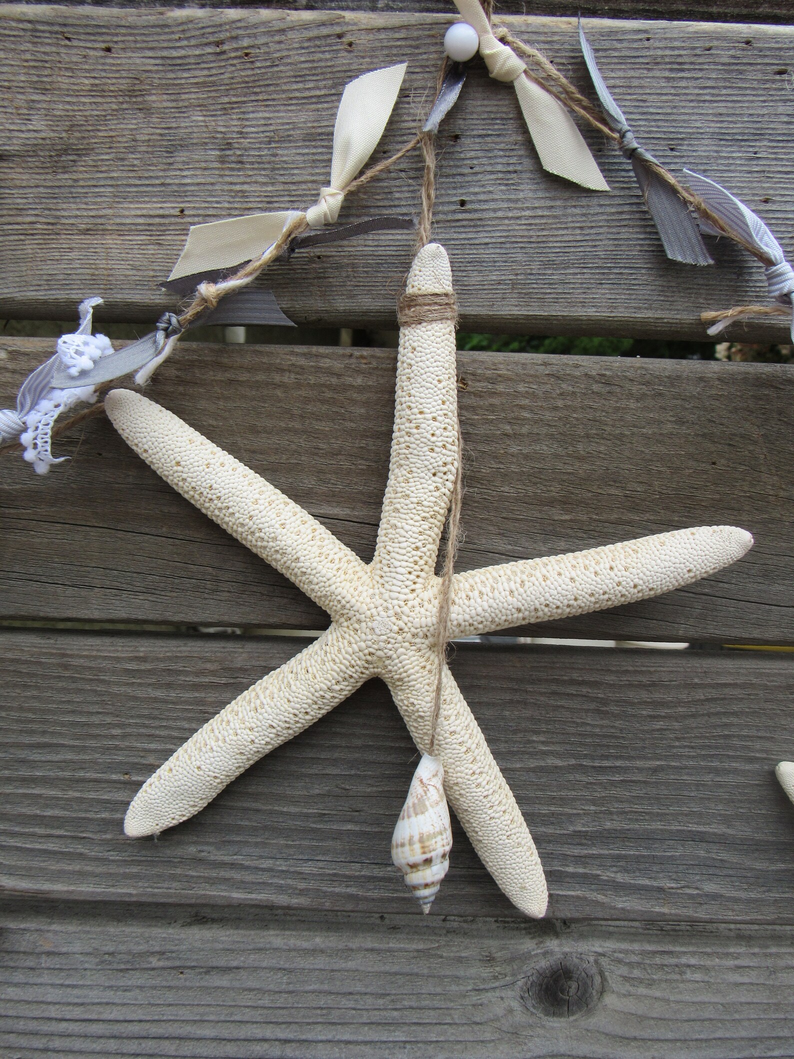 Starfish Garland Seashell Garland Beach Swag Seashell Mantel | Etsy