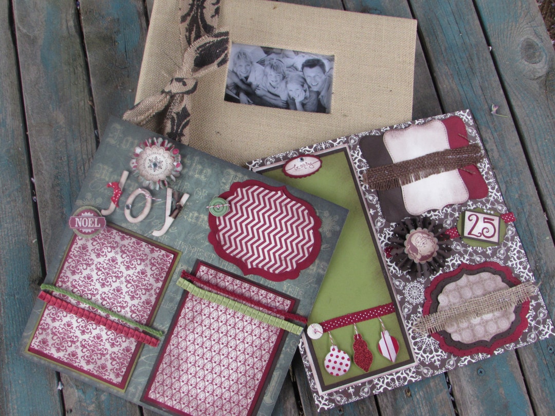 Pre-made Scrapbook Handmade Scrapbook Stampin up Scrapbook 12" X 12 ...