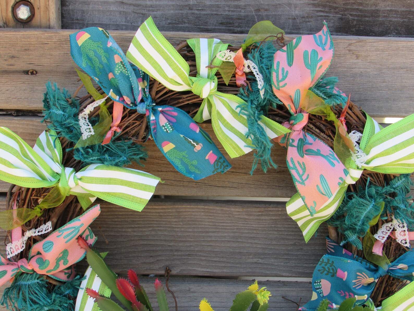 18 Succulent Wreath Cactus Wreath Desert Wreath - Etsy