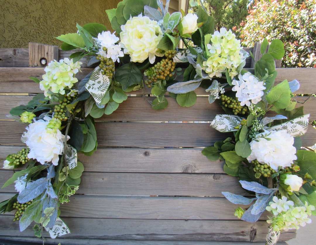 Spring Garland Easter Table Swag Everyday Greenery Garland Summer ...