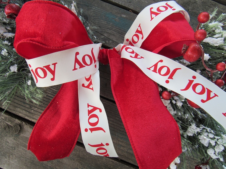 Christmas Table Decor Christmas Centerpiece Holiday Joy Table - Etsy