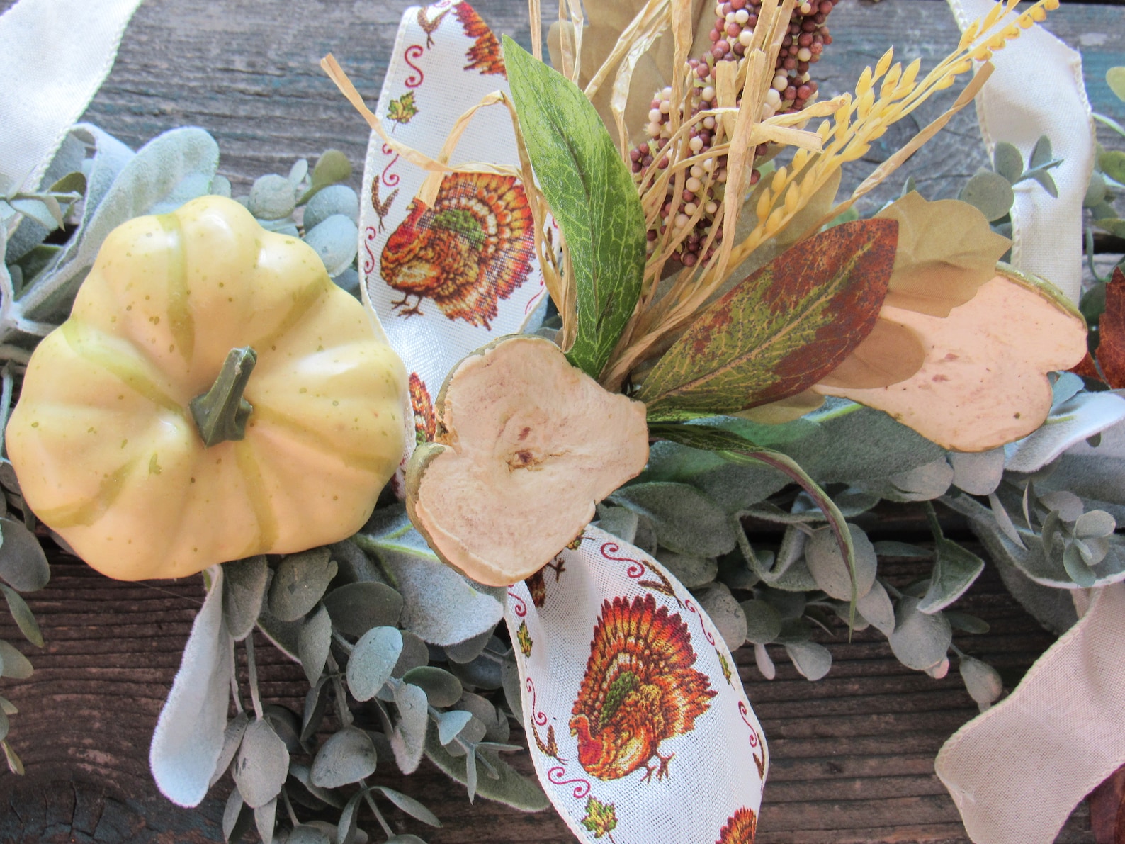 Fall Harvest Garland Pumpkin Table Decor Fall Centerpiece | Etsy