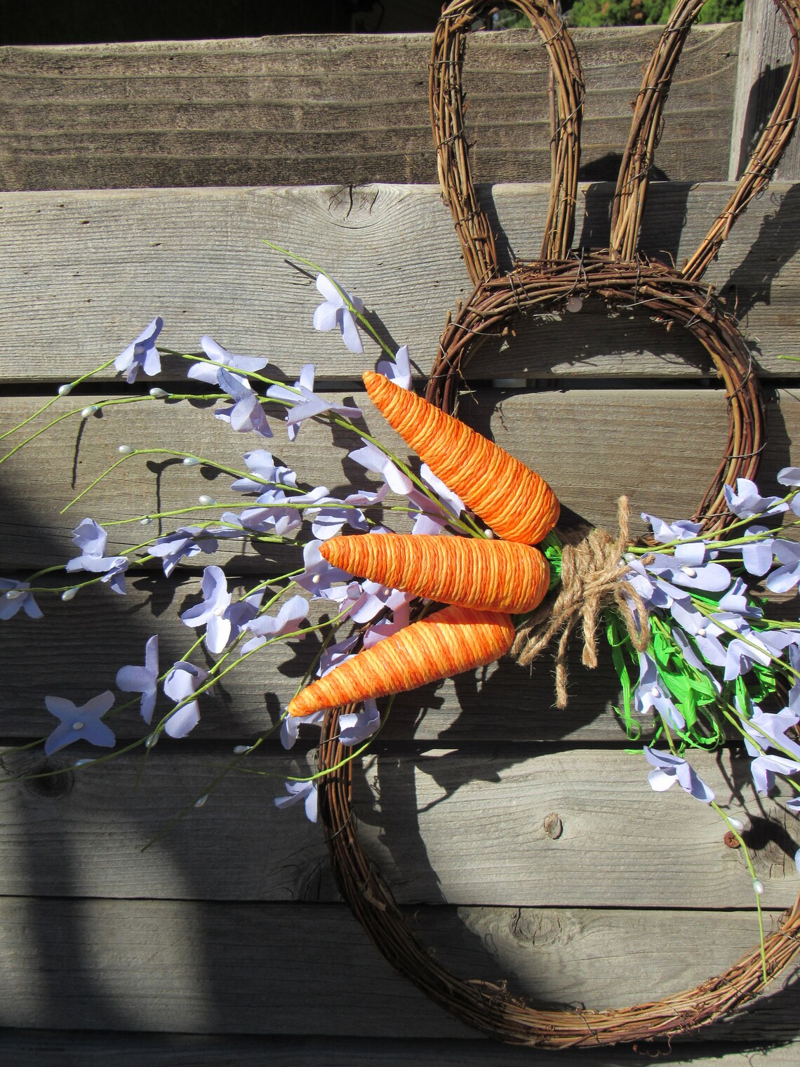 20 Bunny Door Decor Twig Bunny Decor Bunny Wreath Bunny | Etsy
