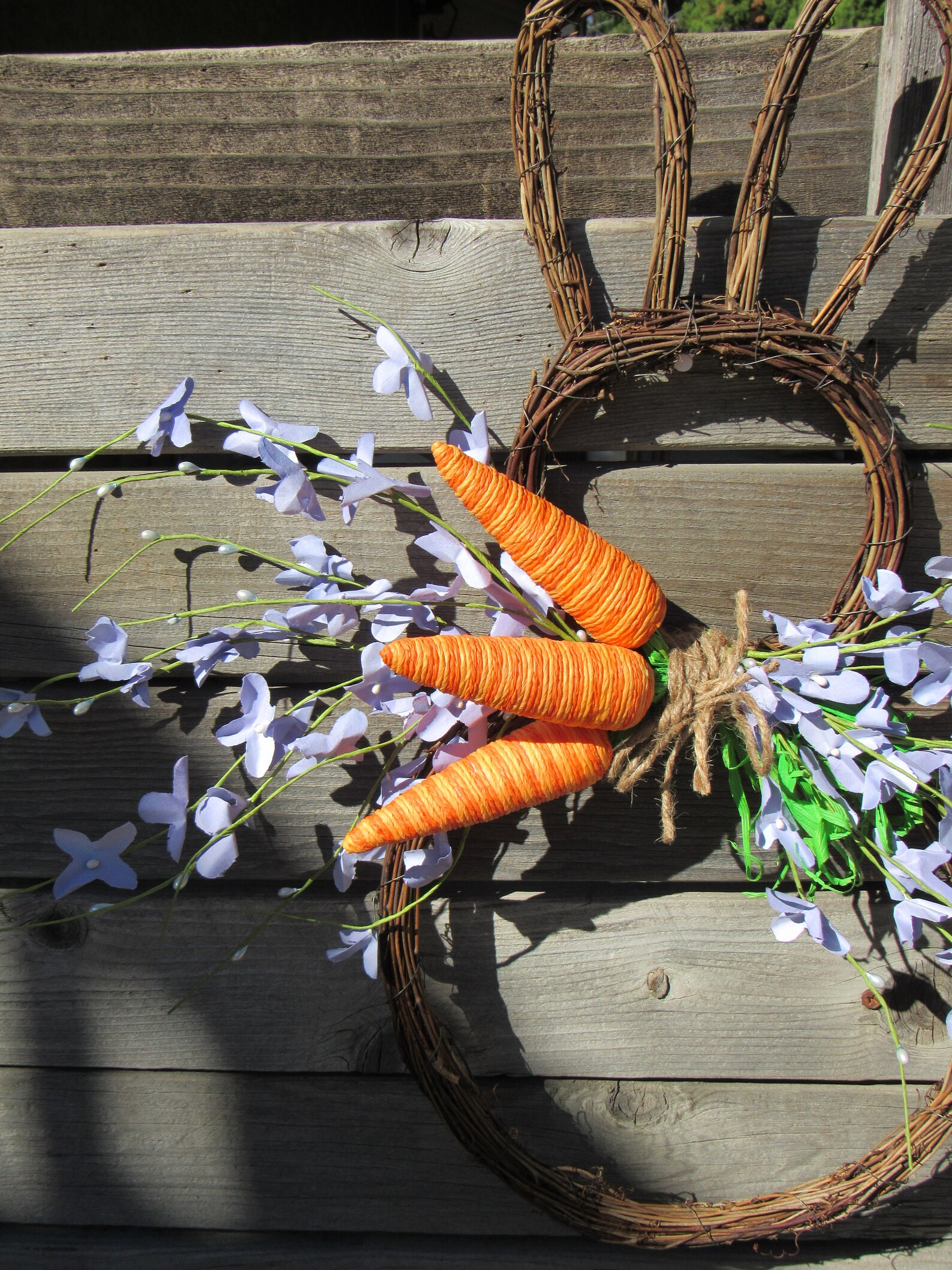20 Bunny Door Decor Twig Bunny Decor Bunny Wreath Bunny - Etsy