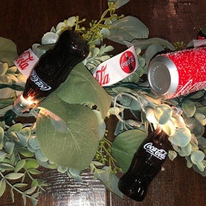 Coca-cola Garland Coke Can Garland Coke Bottle Light Garland Coke Lit ...