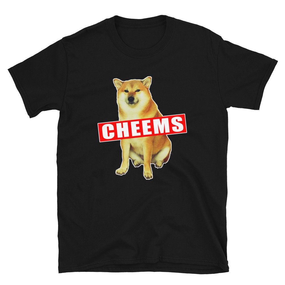 Cheems Smiling Doge Meme Shirt Cheemsburger Meme Innu - Etsy Hong Kong