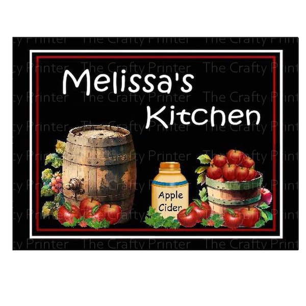 Apple Kitchen Decor - Etsy