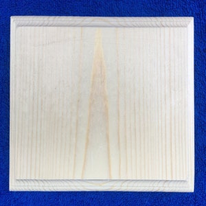SQUARE UNFINISHED PLAQUES - Size Starts at 4”x4” and Goes up to 11.25 ...