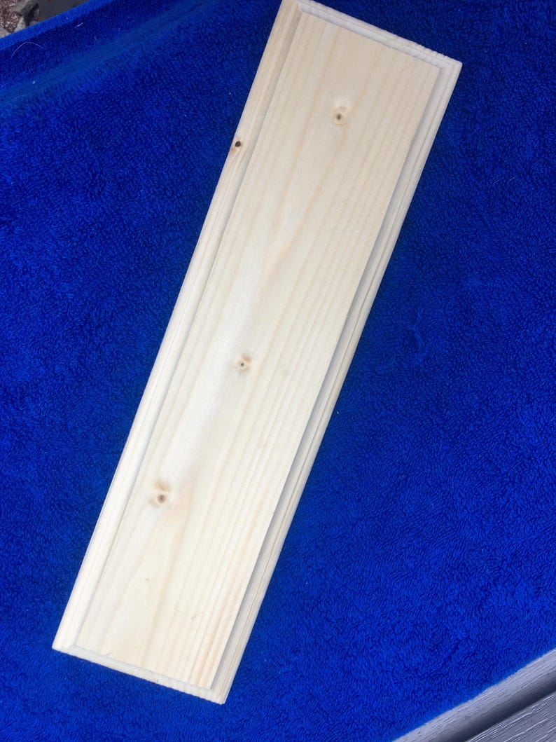 UNFINISHED PLAQUES - 6, 7, and 8 Inch Wide X 6 Inch Long up to 15" Long ...