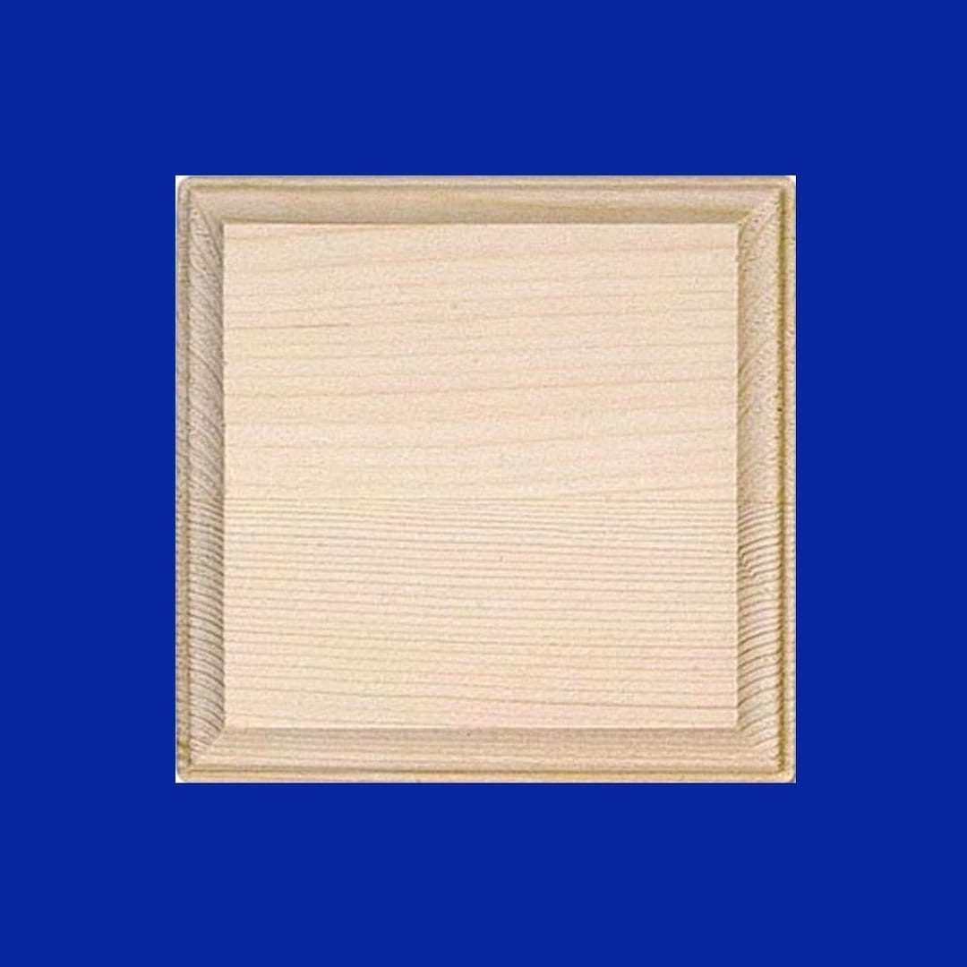 SQUARE UNFINISHED PLAQUES - Size Starts at 5"x5" and Goes up to 11.25 ...