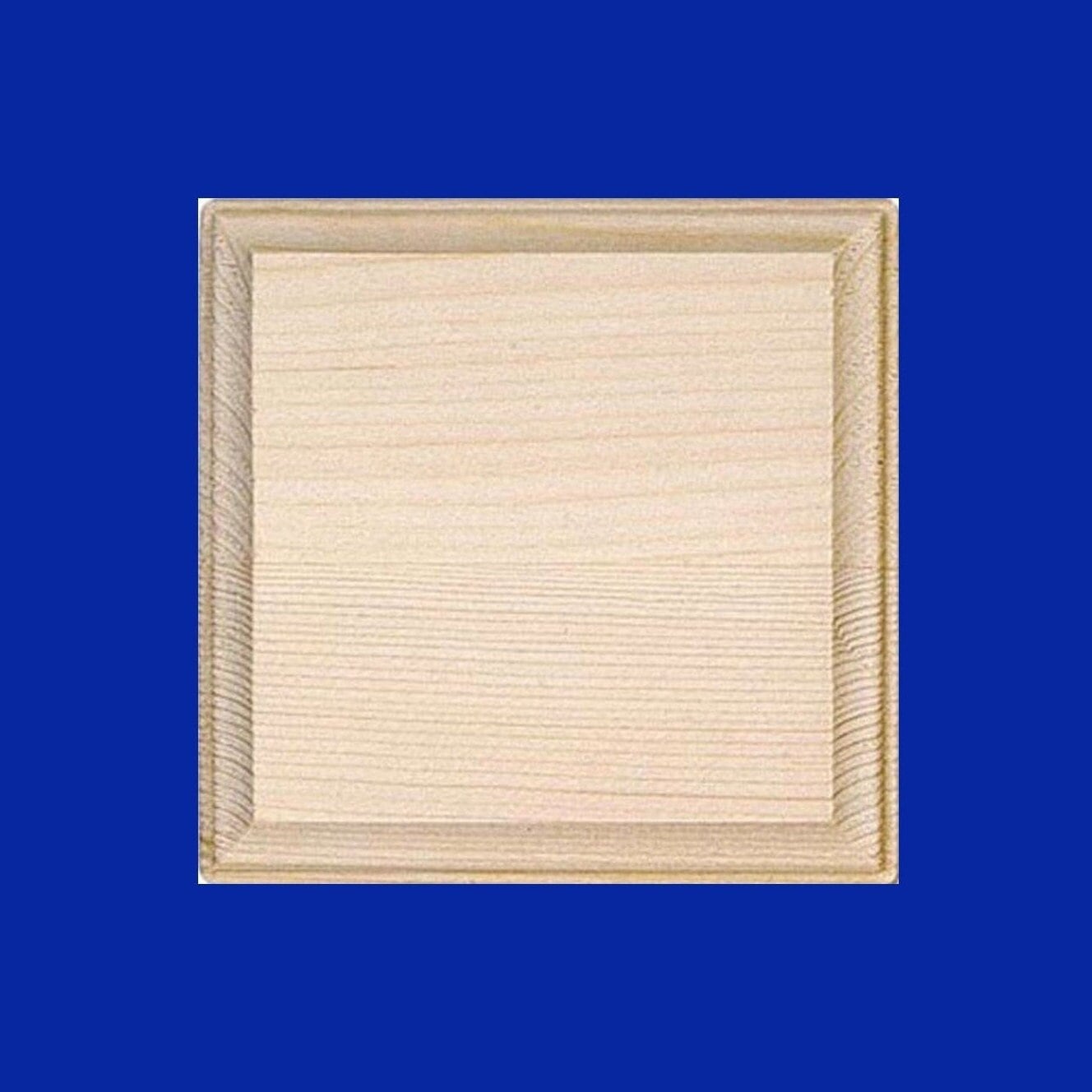 SQUARE UNFINISHED PLAQUES - Size Starts at 4”x4” and Goes up to 11.25 ...
