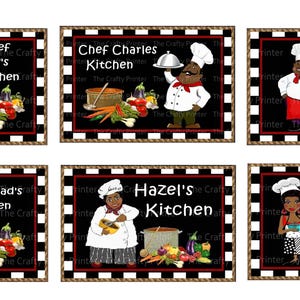 PERSONALIZED NAME African American SIGN Choice of Designs black Hanging ...