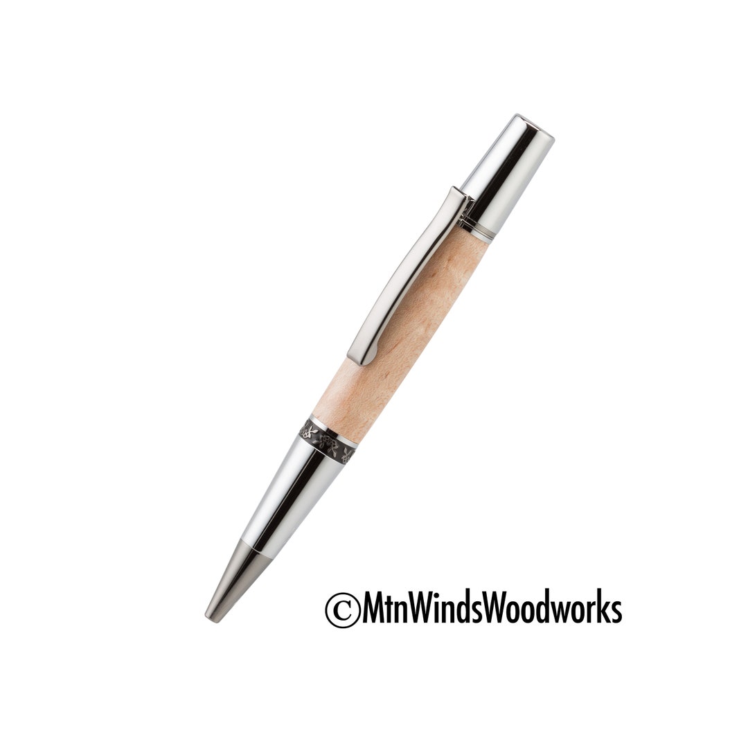 CURLY MAPLE WOOD Pen - Curly Maple Pen - Handmade Pen - Wooden Pen ...